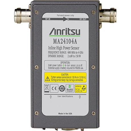 Anritsu MA24104A inline high-power sensor
