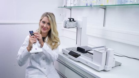 View the ASSIST PLUS pipetting robot