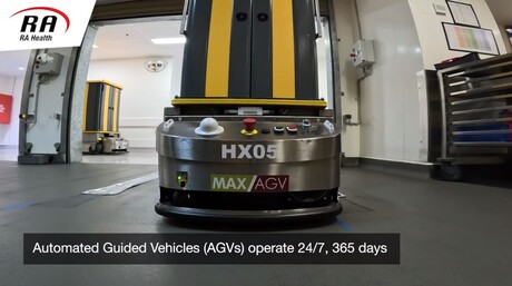 Automated Trolley Delivery System — Royal Adelaide Hospital